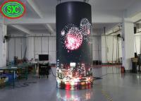 China Flexible P6 Indoor Full Color LED Display,  Customized Size Commercial Advertisements Screen for sale