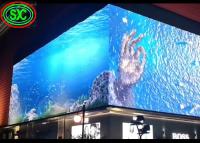 China Outdoor RGB P10 Waterproof 90 Degree Corner Digital LED Display Wall 320x160mm 10000pixels/m2 for sale
