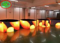 China P3.91 SMD2121 Indoor LED Rental Screen 65410 Dots per SQM Die Cast Aluminum Cabinet for sale