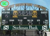 China P6 Outdoor Soccer Scoreboard Stadium LED Display 8000cd Brightness Nationstar LED for sale