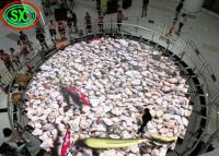 China P4.81 LED Dance Floor Display 500x500mm Anti-Collision Stage Floor Rental for sale