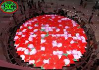 China Indoor LED Dance Floor Display , Wedding Wifi Control Floor Screen for sale