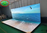 China Portable 4.81mm LED Dance Floor Panel SMD3535 Full Color Video Wall 500x500mm for sale
