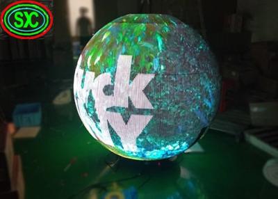 China 360° Round Shape RGB LED Display P3.91 - 65,410 Pixels/m², 8,000 cd/m² Brightness for Indoor High Resolution Applications for sale