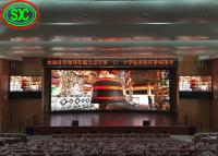 China Indoor P4 SMD Full Color LED Display Wall 128x128mm Front Service with Magnet for sale
