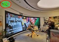 China SMD 2121 HD P3.91 Indoor LED Curtain Video Wall 1000x1000 Cabinet Meanwell Novastar for sale