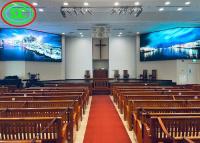 China Front Open Magnetic Indoor Full Color LED Display 4mm Pitch 100000 Hours Life for sale
