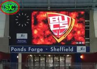 China P10 Outdoor LED Display Screen 8000cd Brightness Front Service Video Wall for sale