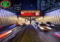 China P10 Outdoor LED Billboard 320x160mm Module 96x96 Resolution 3 Year Warranty for sale