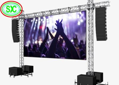 China P6 Outdoor Full Color LED Display 192x192mm Cabinet 5000cd/m² Brightness for sale