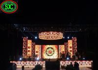 China P4.8mm Outdoor Rental LED Display 250x250mm Module 43222 Pixels/m² for Stage Background for sale