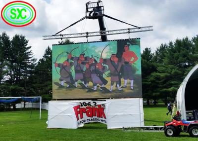 China P3.91 Outdoor LED Display Screen 500x500mm Cabinet with Novastar for Stage Wedding for sale
