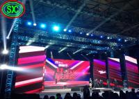 China P3.91 High Definition LED Video Panel Display with 500x500mm Die-Cast Aluminum Cabinet and 8000cd/m² Brightness for sale