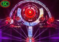 China indoor Stage Background Led Display / 3.91mm Pixels Led Full Color Display for sale