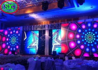 China P4.81 Indoor LED Display Panel 110-220 VAC Stage Screen Wide View Angle 64510 Pixels for sale