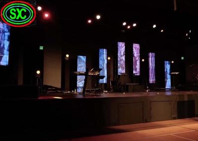 China P3.91 Indoor Full Color LED Display 65410 pixels per sqm with Meanwell Power Supply for sale