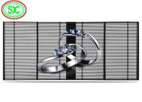 China Experience the Future of Advertising with Transparent LED Screen and Driving Method for sale