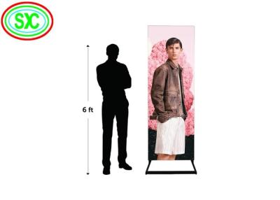 China Aluminum Panel LED Poster Display P2.5mm 128x64 Resolution for Indoor Advertising for sale