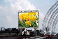 China P10 Outdoor Full Color LED Display 10mm Pixel Pitch 5000cd/m2 Brightness IP65 for sale