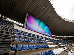 China Outdoor P10 SMD 3535 Full Color LED Panel Screen 320x160mm Stadium Waterproof for sale