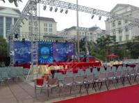 China Outdoor Video P8 led screen brightness 7000cd 3840Hz Big screen IP65  P1.25 COB stadium led display screen for sale