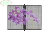China Hanging LED screens transparent LED display 1000*500MM adjustable brightness for sale