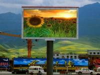 China P10 Outdoor LED Digital Billboard Full Color IP65 220V 60Hz for sale