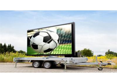 China Full Color Advertising LED Screens With Text Display Function H 160 V 140 Viewing Angle for sale
