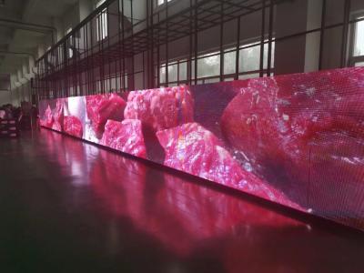 China P4.81 Outdoor Rental LED Video Wall 500x1000mm Die Casting Aluminum Cabinet 5500cd for sale