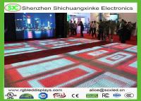 China Indoor LED Dance Floor Display , Wedding Wifi Control Floor Screen for sale
