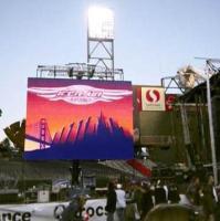 China P6 Outdoor Full Color LED Screen IP65 7500K 576x576mm Cabinet 192x192mm Module for sale