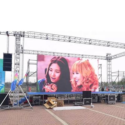 China Right Angle P6 Outdoor Full Color LED Display 90 Degree 960x960mm Cabinet for sale