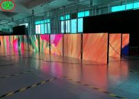 China RGB P4 Seamless Light Weight Indoor LED Cabinet 768x768mm with G Energy Power Supply for sale