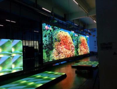 China P1.25 LED Dance Floor Panel - 500x500mm Cabinet, 6000 Nits Brightness, 1000kg/m² Load Capacity for sale