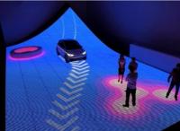 China P2.5 Custom Indoor LED Dance Floor 500x500mm Panel 2800nits with Rada Touch System for sale