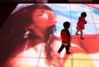 China P10 10000 Pixel RGB Portable LED Dance Floor IP65 Waterproof 640x640mm for sale