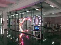 China P2.5 Transparent LED Screen 6000 nits 500x500mm Outdoor Full Color Video Wall for sale
