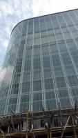 China P1.25 Transparent LED Screen video display 3G pixel densite 6400K transparent video screen for sale