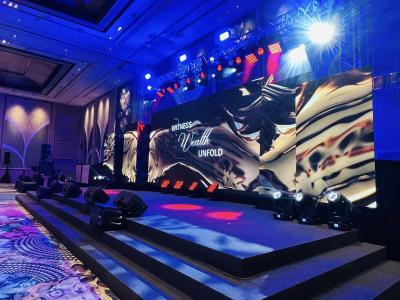 China P3.91 Flexible Full Color Rental LED Display 500x500mm 1200cd Brightness for Events for sale
