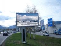 China Outdoor P6 SMD LED Display Screen 5000cd Brightness 160 Degree View Angle for sale