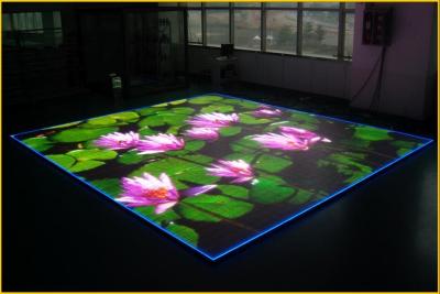 China SMD 3535 Full Color LED Dance Floor 500x500mm Cabinet 4.81mm Pixel Pitch for sale