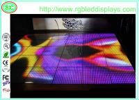 China Interactive Sensitive Attractive Acrylic LED Disco Dance Floor Panel RGB Color Changing for sale