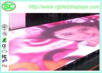 China Interactive Sensitive Attractive Acrylic LED Disco Dance Floor Panel RGB Color Changing for sale
