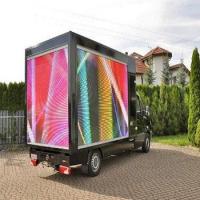 China P6 Full Color Outdoor Mobile Truck LED Display Advertising Screen 6500cd Brightness for sale