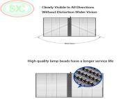 China Window Clear GOB LED Display Screen 15.625mm Pitch 7500cd Brightness Dual Backup Power for sale