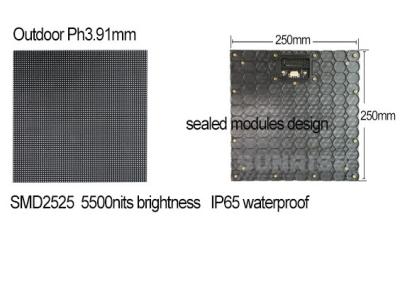 China Outdoor full color P3.91 Led Screen Rental 4G 500mm x 500mm cabinets 3840Hz  P1.25 COB for sale