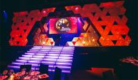 China Outdoor P4.81mm SMD3535 Full Color LED Dance Floor 240W IP65 Waterproof 500x500mm for sale