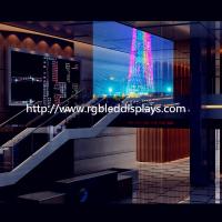 China Indoor Outdoor 4.81mm Pixel Pitch LED Dance Floor Brick 500x500mm IP65 2000kg Load Capacity for sale