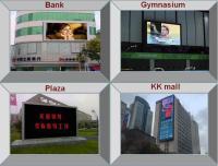 China P5 SMD Outdoor Waterproof LED Advertising Display Screen 640x640mm Cabinet 6000cd Brightness for sale