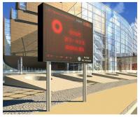 China P6 Outdoor SMD LED Screen 5000cd/m² High Brightness IP65 Full Color Advertising Display for sale